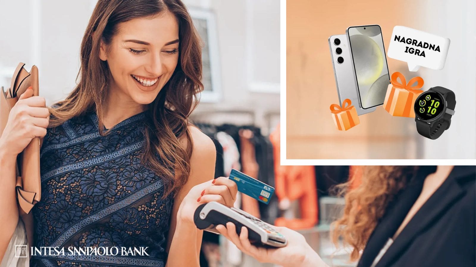 Intesa Sanpaolo Bank nagradna igra: Activa Mastercard nagrajuje