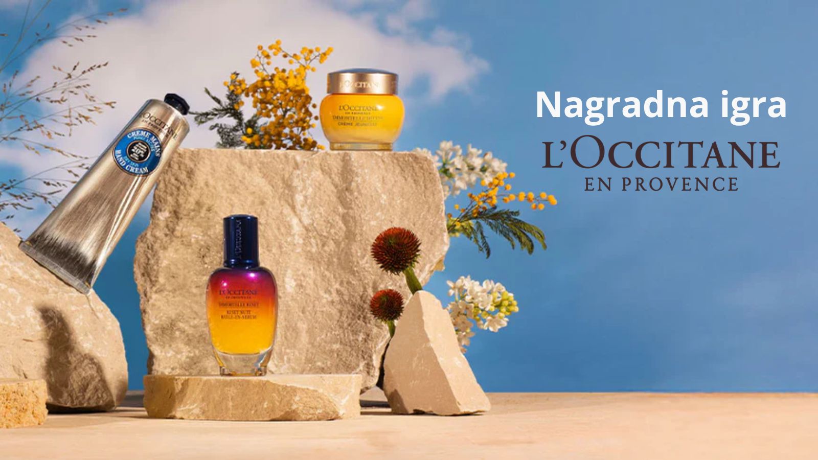 L'Occitane nagradna igra: oddajte oceno in sodelujte - NagradneIgreSi